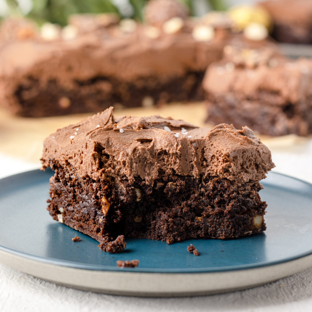 Ferrero Rocher Brownies - Entirely Elizabeth