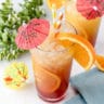 The Perfect Sunrise Mocktail Spritzer - Entirely Elizabeth