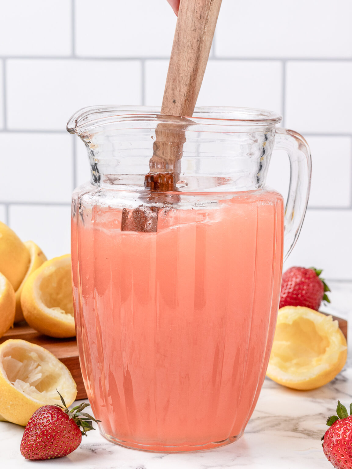 Pink Lemonade - Naturally Colored With Strawberries - Entirely Elizabeth