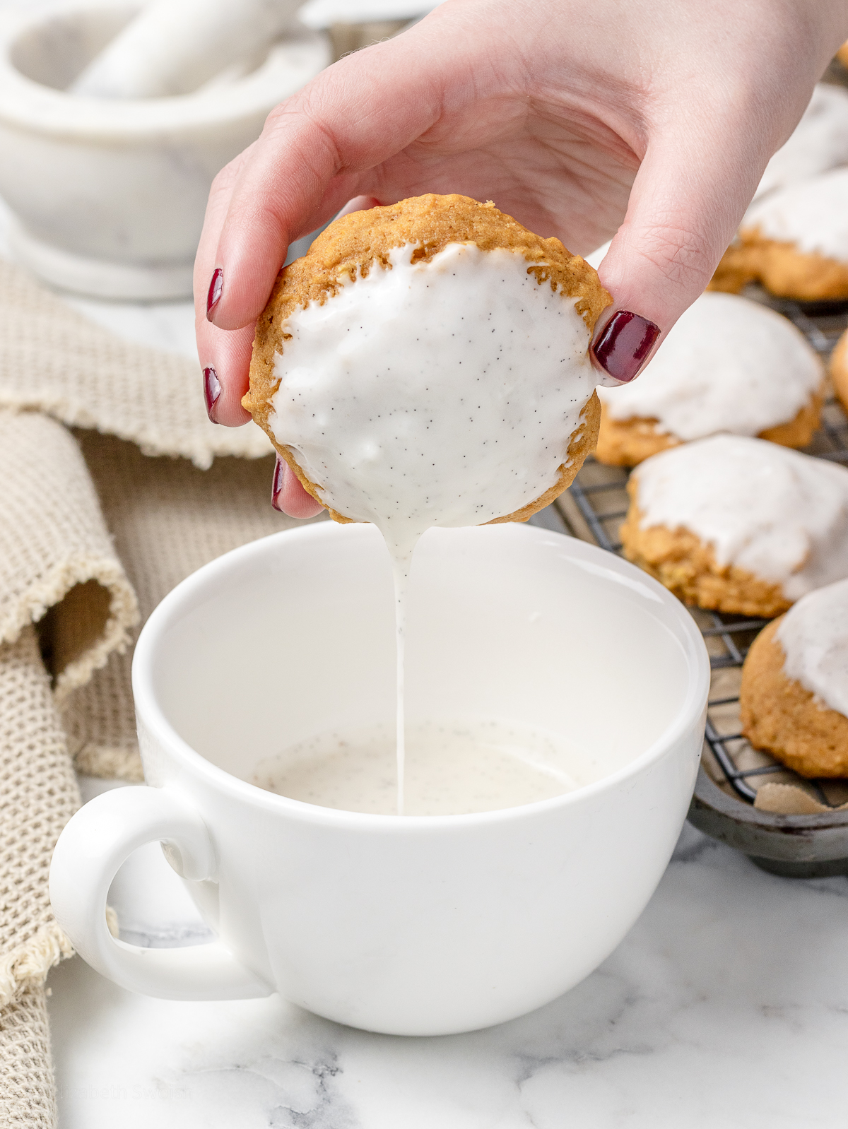 Pumpkin Chai Cookies - Entirely Elizabeth