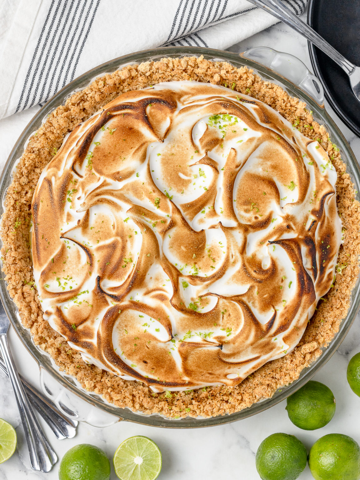 Best Ever Key Lime Meringue Pie - Entirely Elizabeth