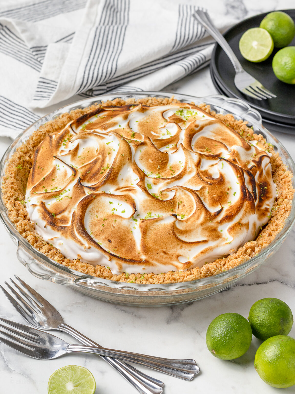 Best Ever Key Lime Meringue Pie - Entirely Elizabeth