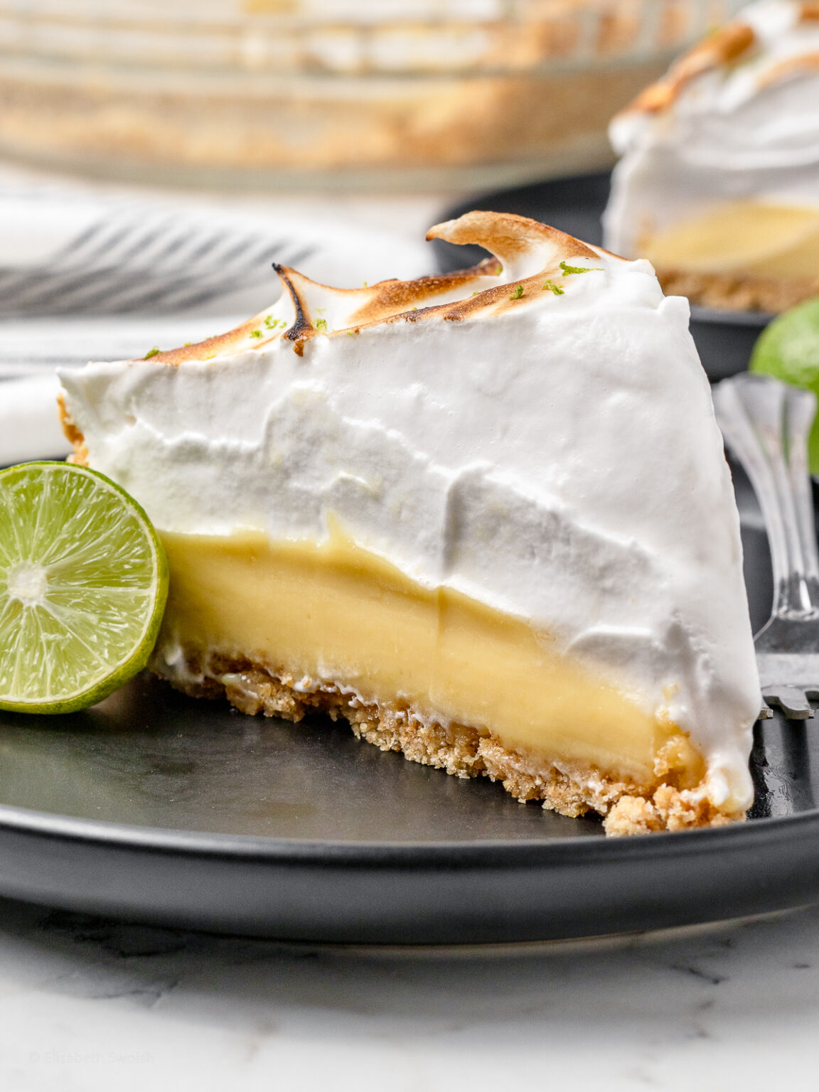 Best Ever Key Lime Meringue Pie - Entirely Elizabeth